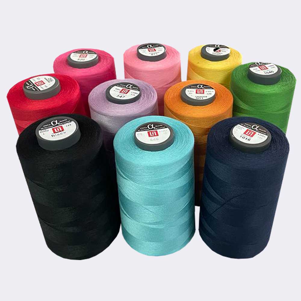 Hilo polyester 80/2 5.000m colores | Rafa García Maquinaria Textil